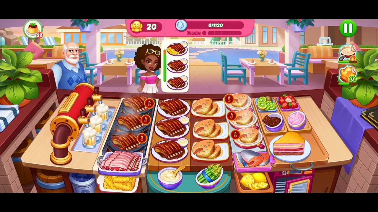 CRAZY COOKING DINER MASTERING THE KITCHEN - GAMEPLAY ADVENTURE! LEVEL ...