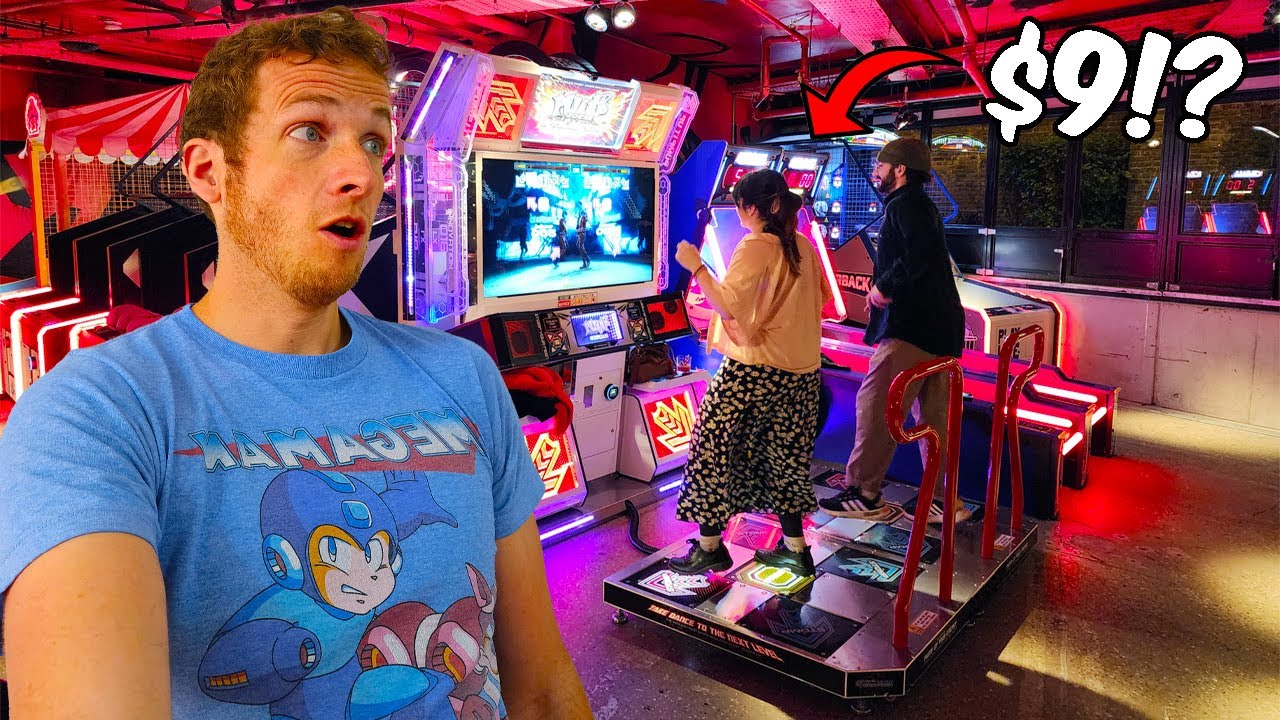 The WORLD's Most EXPENSIVE Arcade!? Lane7 London Camden 🇬🇧 - YouTube