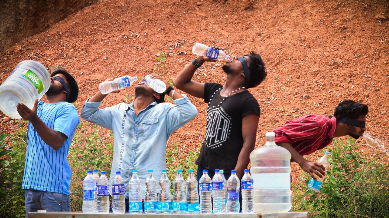WATER Drinking Challenge | 80 Litre Water Drinking Challenge | Biggest ...