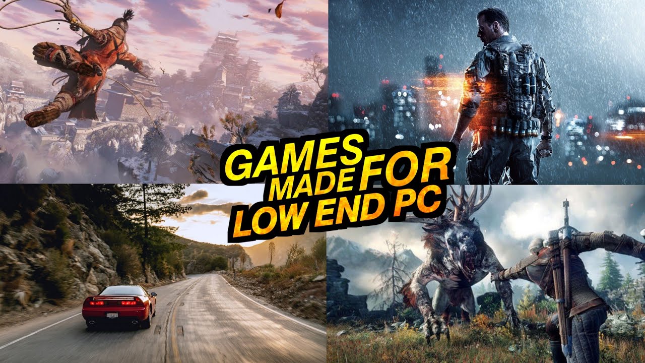 Best 4Gb Ram Low End PC Games Without Graphics Card | No Grafix Card ...
