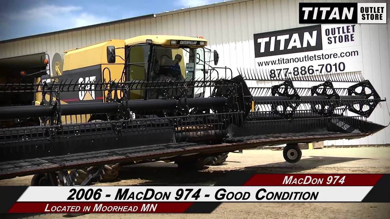 MacDon 974 - 36 ft, Transport (7088,7010,8010,7120,8120) Header-Draper ...