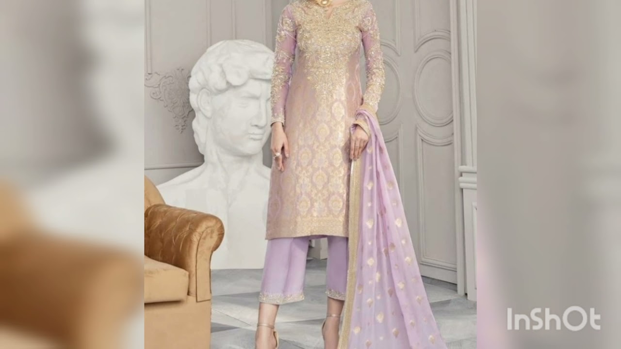 Stylish kurta & frock designs 2021 casual stylish kurta & frock fur ...