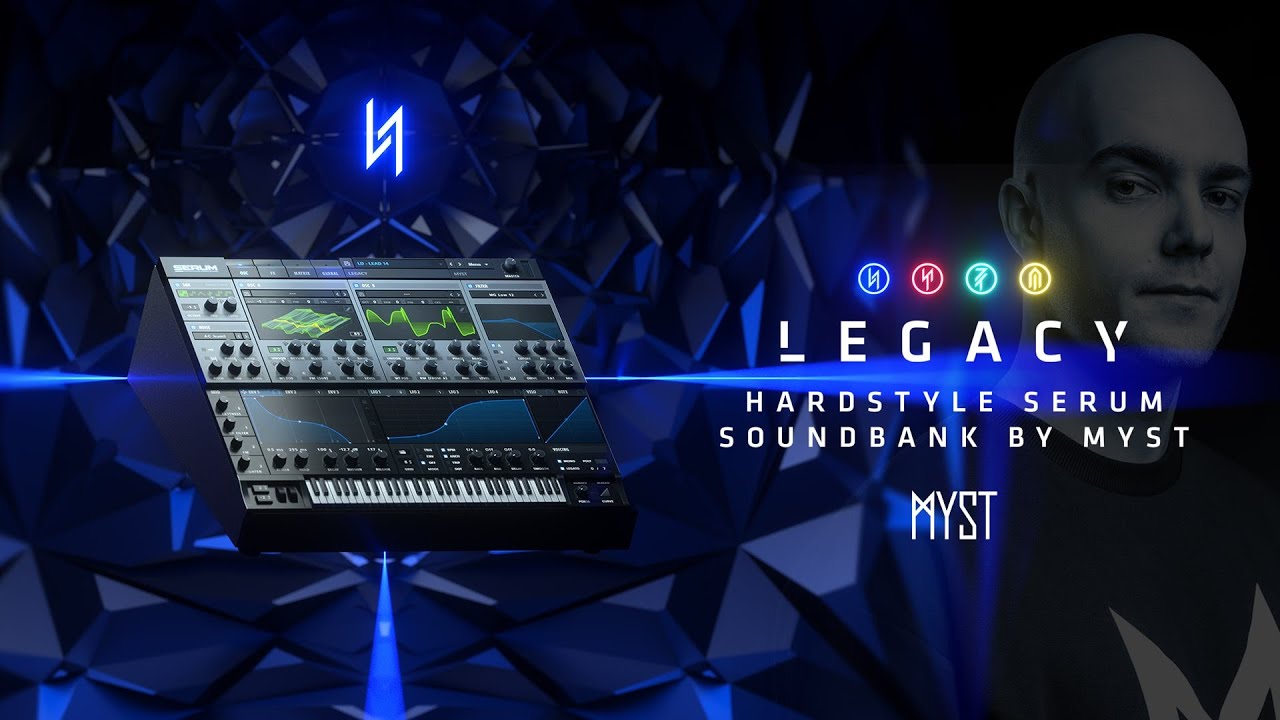 LEGACY - Hardstyle SERUM Soundbank By MYST - TRAILER - YouTube