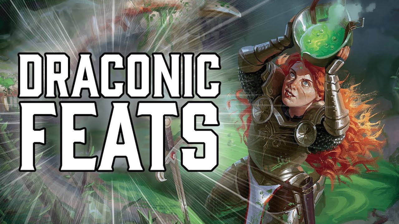 Draconic Feats from Fizban's Treasury of Dragons | DND 5e - YouTube
