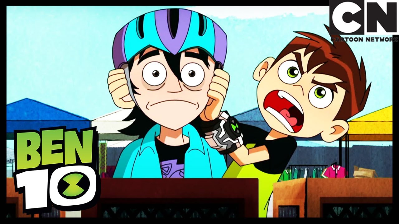Ben Trapped in the CD Library! | Digital Quality | Ben 10 | Cartoon ...