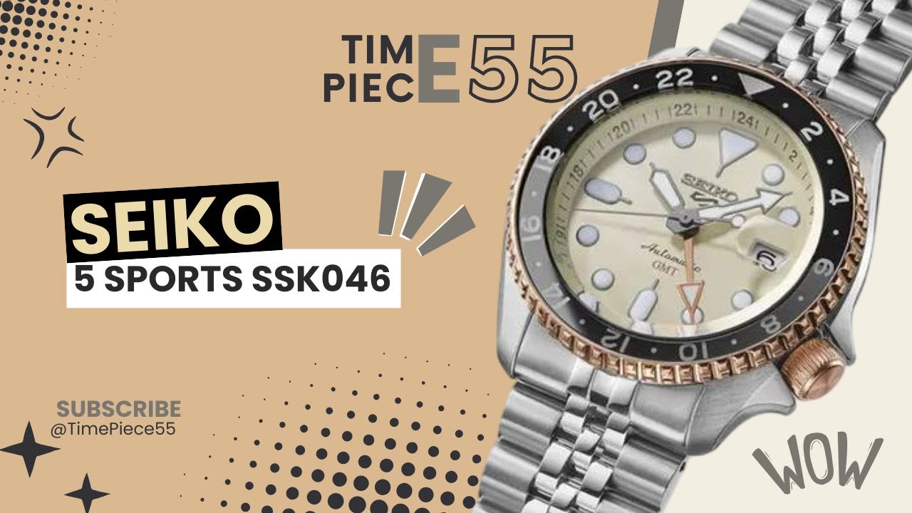 Seiko 5 Sports SSK046 - A Stylish & Reliable Timepiece for Every ...