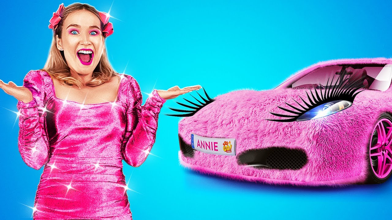 CAR MAKEOVER || Extreme DIY Makeovers and Craft Challenges by 123 GO ...