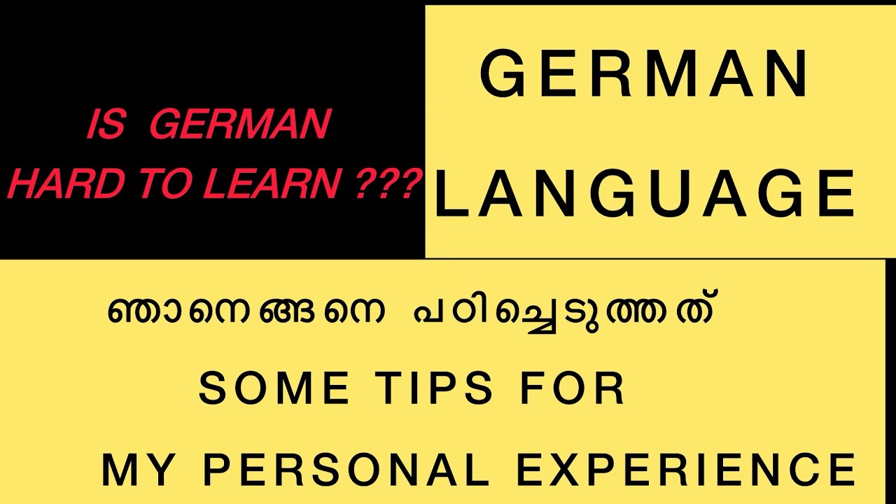 How i learned German language at goethe institute Kochi | my experience ...