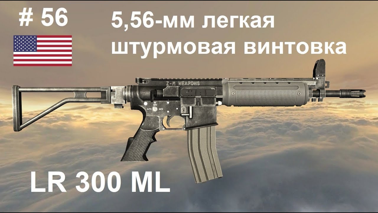 5,56-мм легкая штурмовая винтовка LR 300 ML (США). (World of Guns: Gun ...