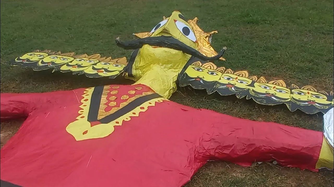 HOW TO MAKE DASANAN RAVAN ART AND CRAFT - YouTube