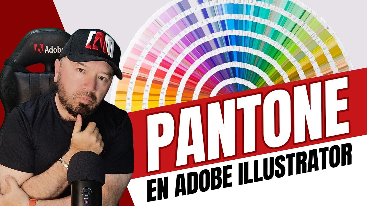 PANTONE EN ILLUSTRATOR 🟡🔴🔵 ¿Cómo incluir Pantone en Illustrator? - YouTube