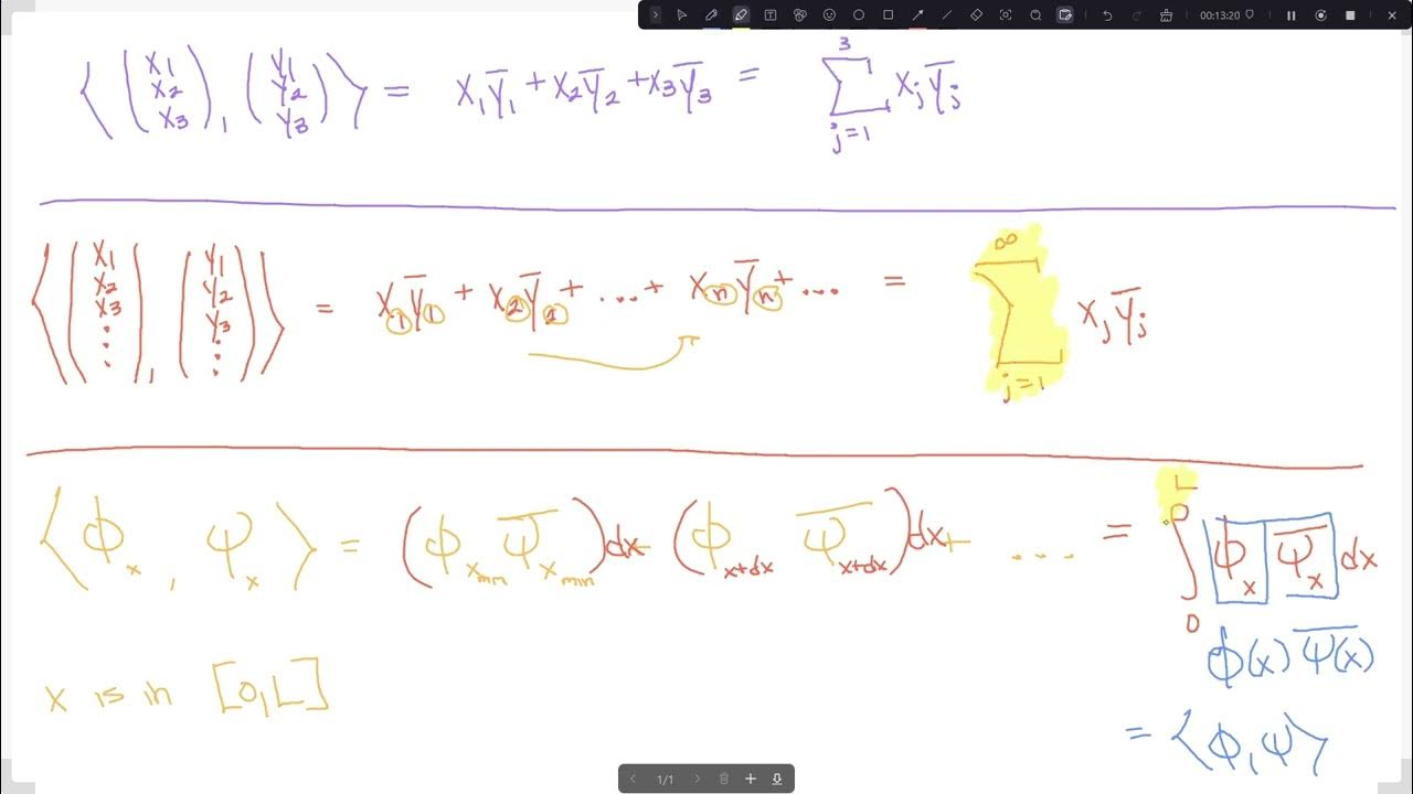 Series and integrals as linear combinations - YouTube
