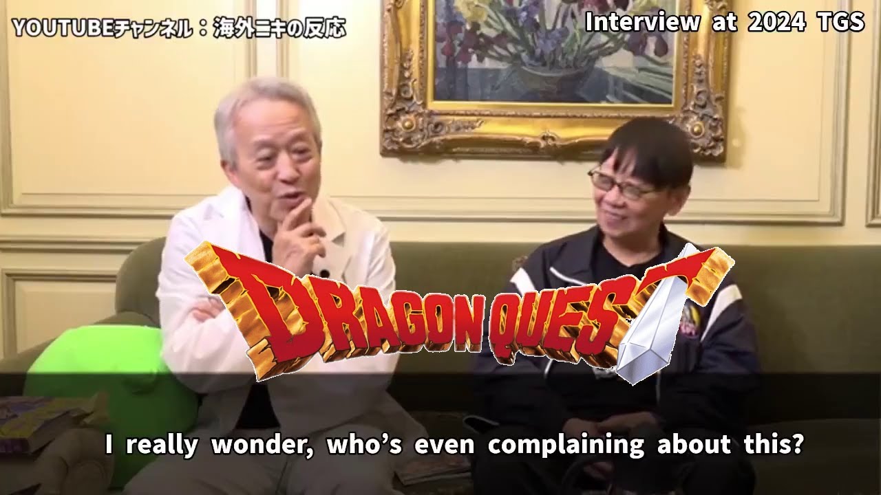 Interview with Yuji Horii and Kazuhiko Torishima at Tokyo Game Show ...