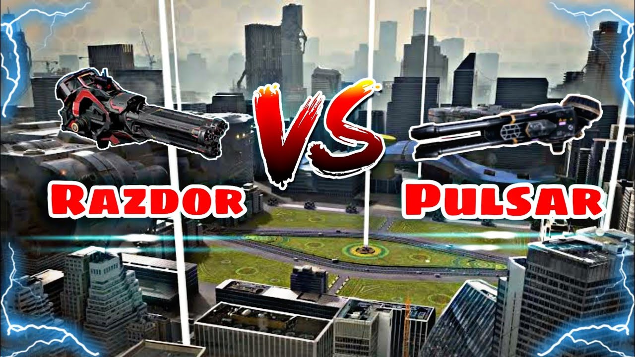 Razdor VS Pulsar Comparison in |War Robots| - YouTube