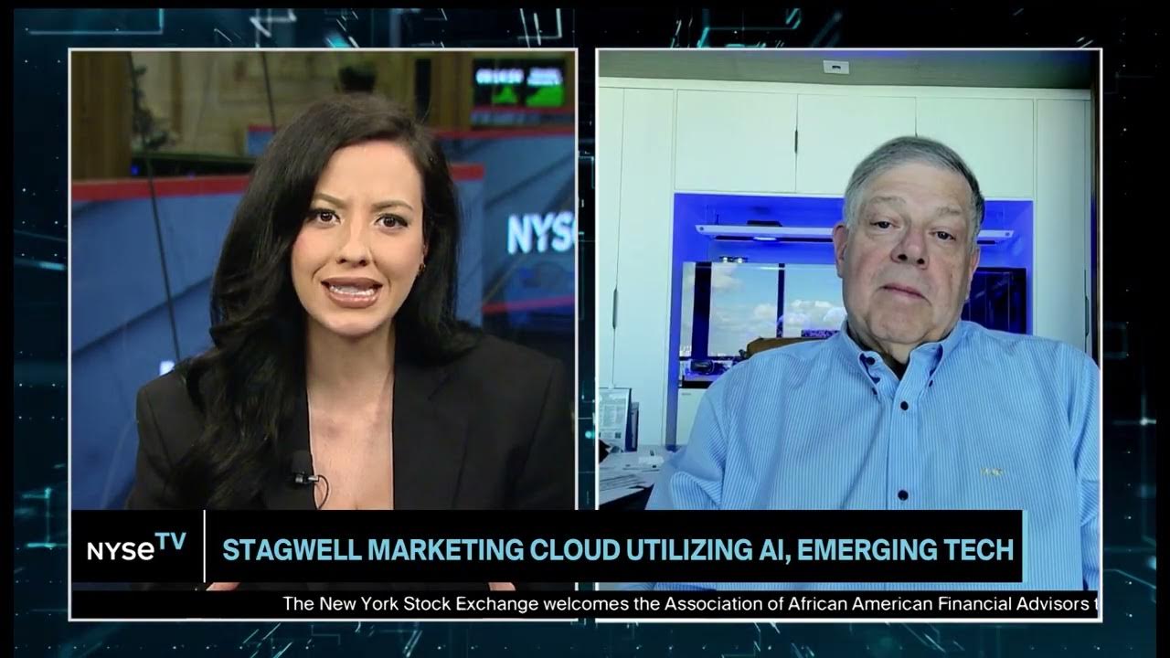 Mark Penn, Chairman + CEO at Stagwell Joins NYSE TV Live - YouTube