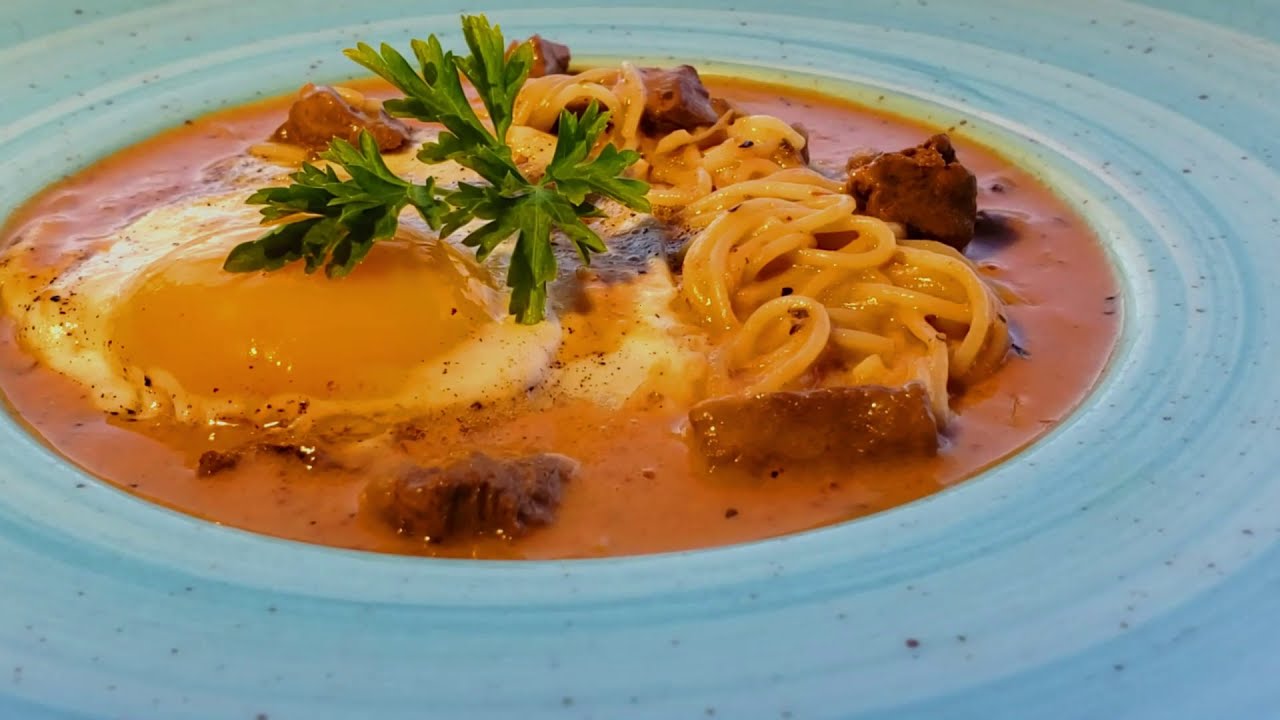 Peruvian Sopa a-la Minuta video recipe - YouTube