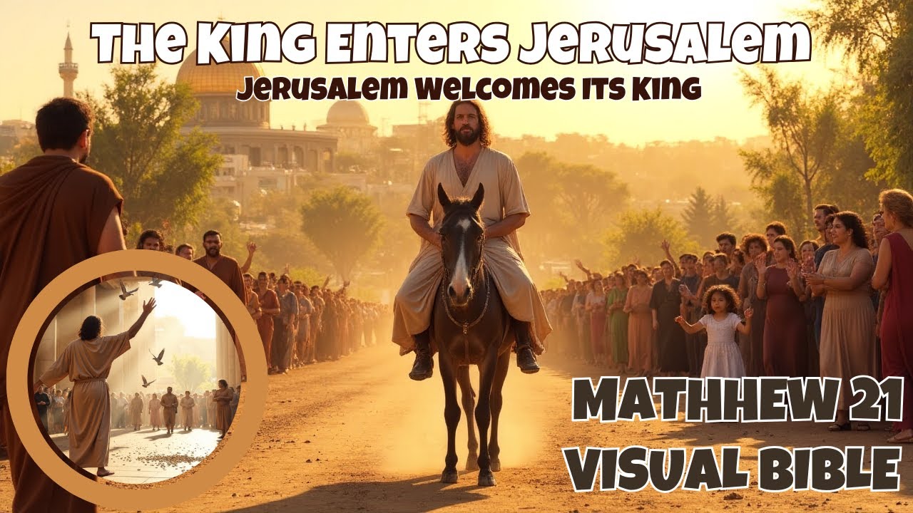 JESUS’S TRIUMPHANT ENTRY INTO JERUSALEM | The King Enters His City ...