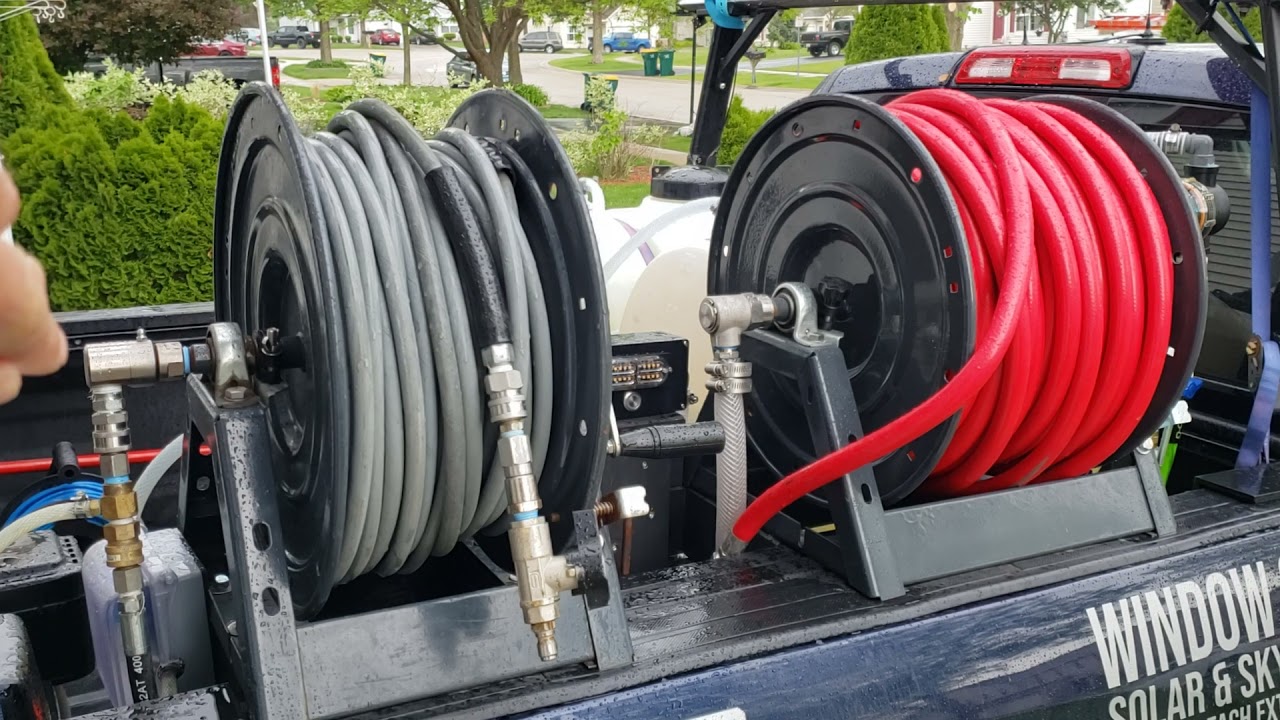 A quick tour of my truckbed softwash setup - YouTube