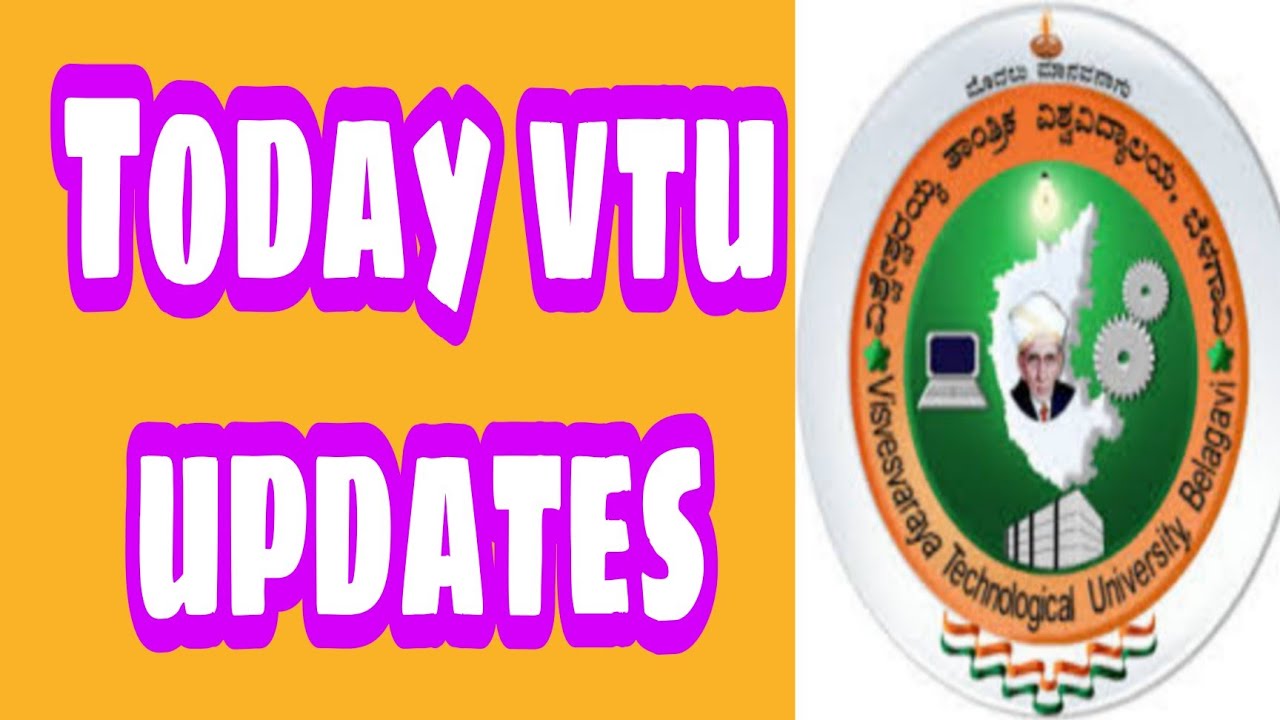 Today vtu updates #vtuupdatestoday || vtu new circular - YouTube