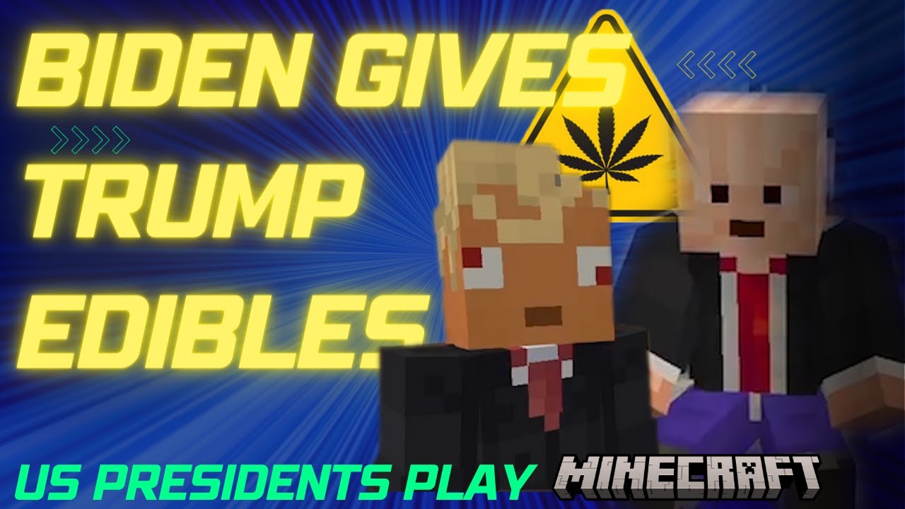 US Presidents Play Minecraft: Take Edibles in Hilarious Minecraft Role ...