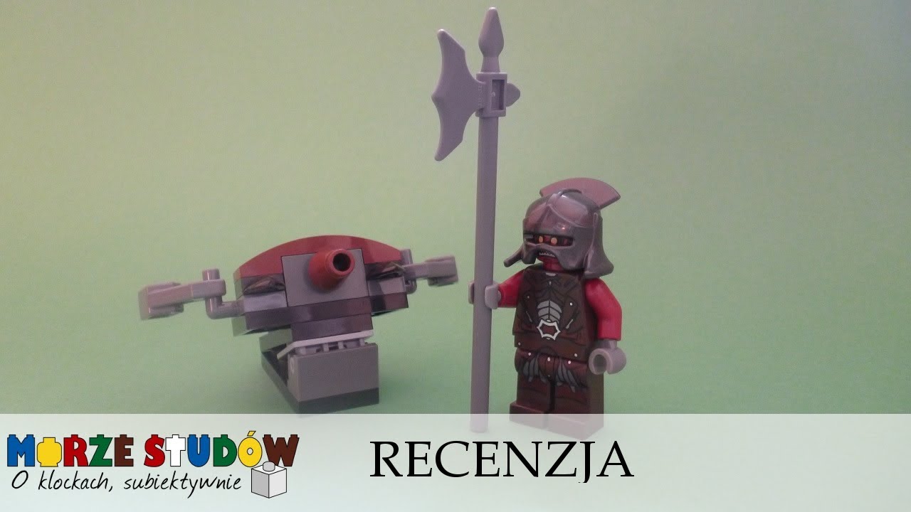 Recenzja: 30211 Uruk-hai with Ballista (Lego Lord of the Rings) - YouTube