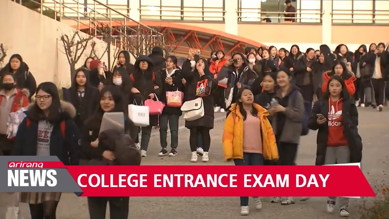 Hundreds of thousands of students take delayed college entrance exam ...