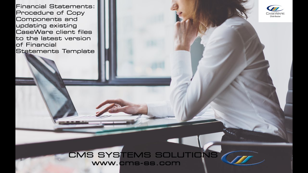 Financial Statements: Procedure of Copy Components and updating ...