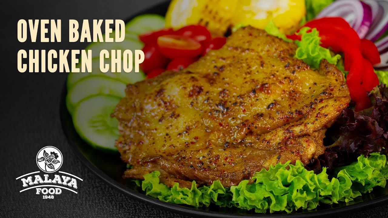 Oven Baked Chicken Chop - YouTube