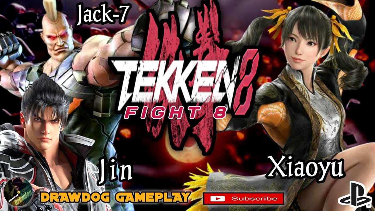 JIN & JACK-7 vs XIAOYU TEKKEN 8 FIGHT 8 | BANDAI NAMCO | UNREAL ENGINE | SONY PLAYSTATION - YouTube