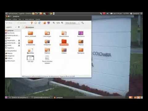 KINECT en LINUX trabajar con OpenCV libfreenect - YouTube