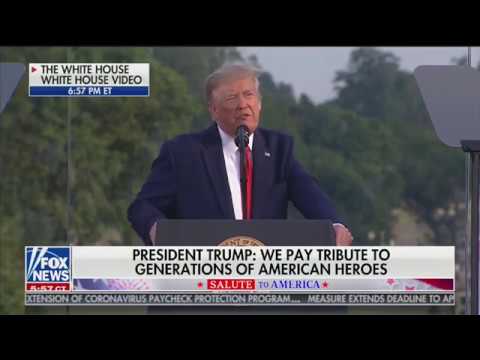 President Trump on America's Leadership Battling the Coronavirus