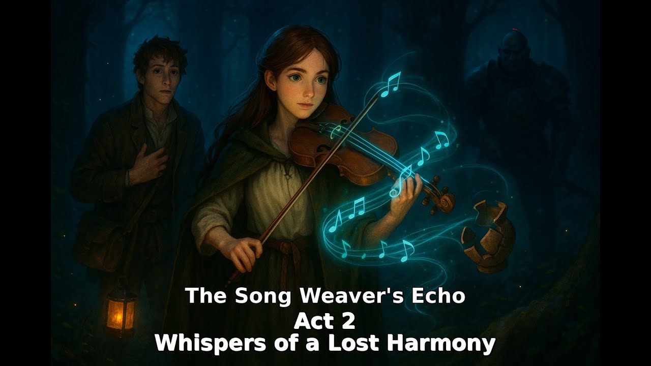 【Relaxing Musical Story】The Song Weaver's Echo - Act 2: Whispers of a Lost Harmony - YouTube