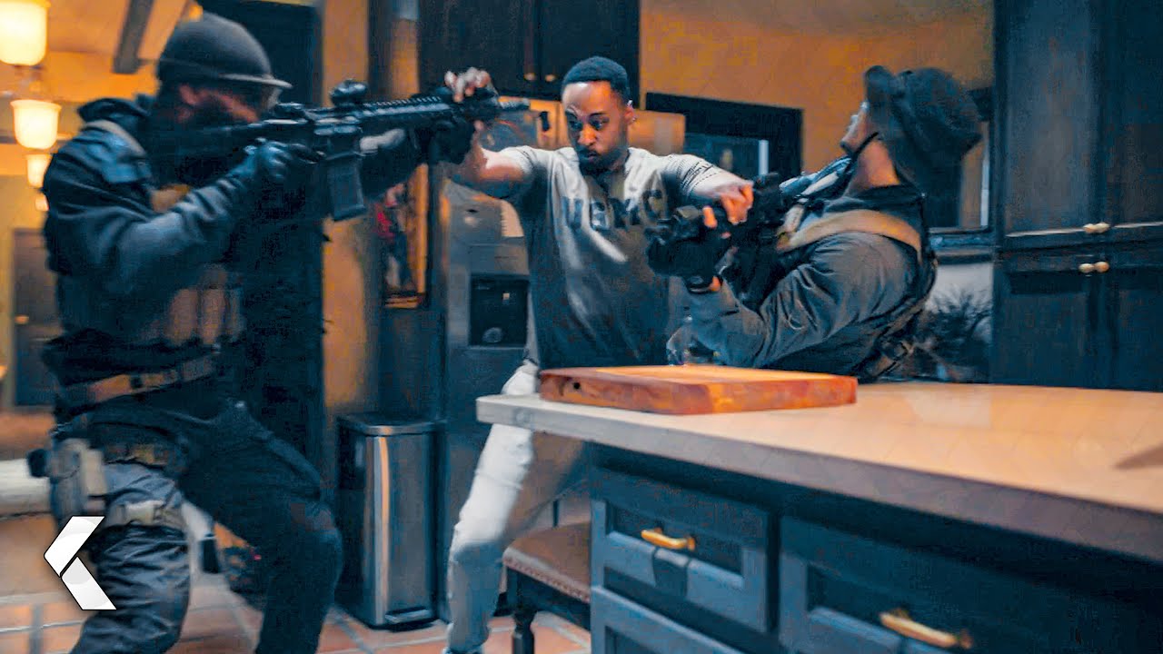 Reggie Defeats Multiple Intruders - BAD BOYS 4: RIDE OR DIE - YouTube