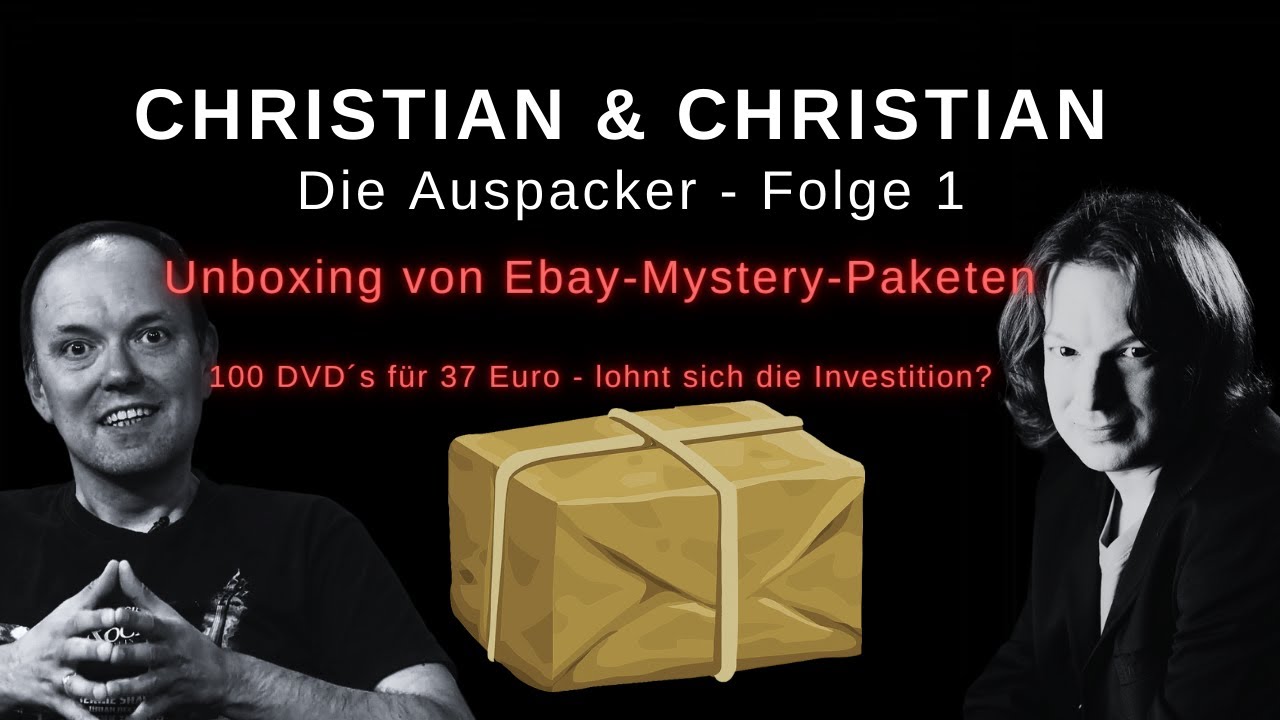 Die Auspacker 01: Ebay Mystery Paket mit 100 DVDs - Unboxing - YouTube