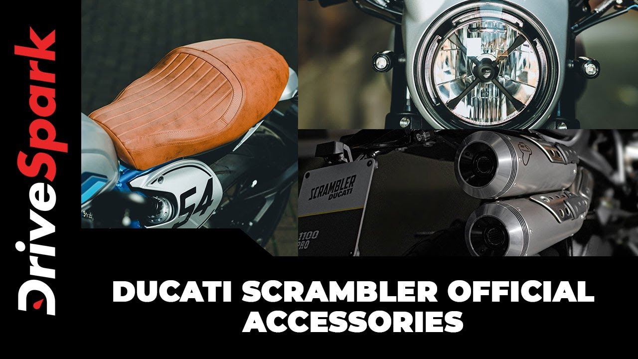 Ducati Scrambler Official Accessories | Product List, Prices, & All ...