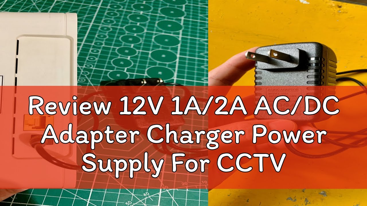 Review 12V 1A/2A AC/DC Adapter Charger Power Supply For CCTV Security ...