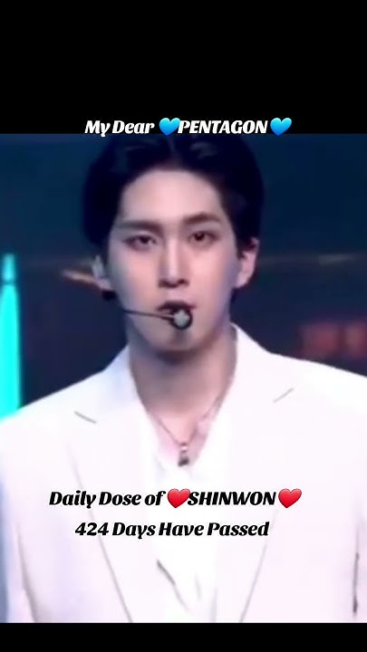 Daily Dose of ️SHINWON ️ 424 Days Have Passed #pentagonkpop #pentagon #shinwon #펜타곤 #신원 - YouTube