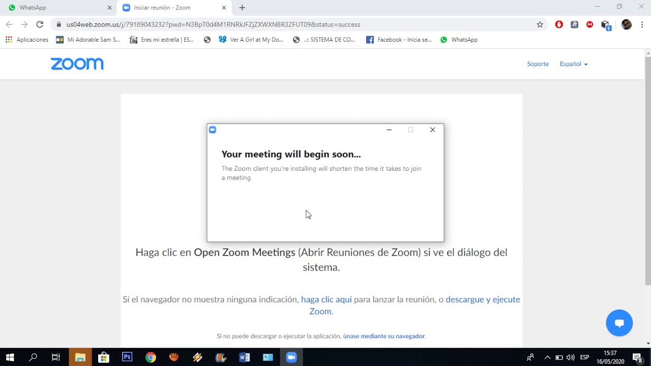 Usando la plataforma Zoom - YouTube