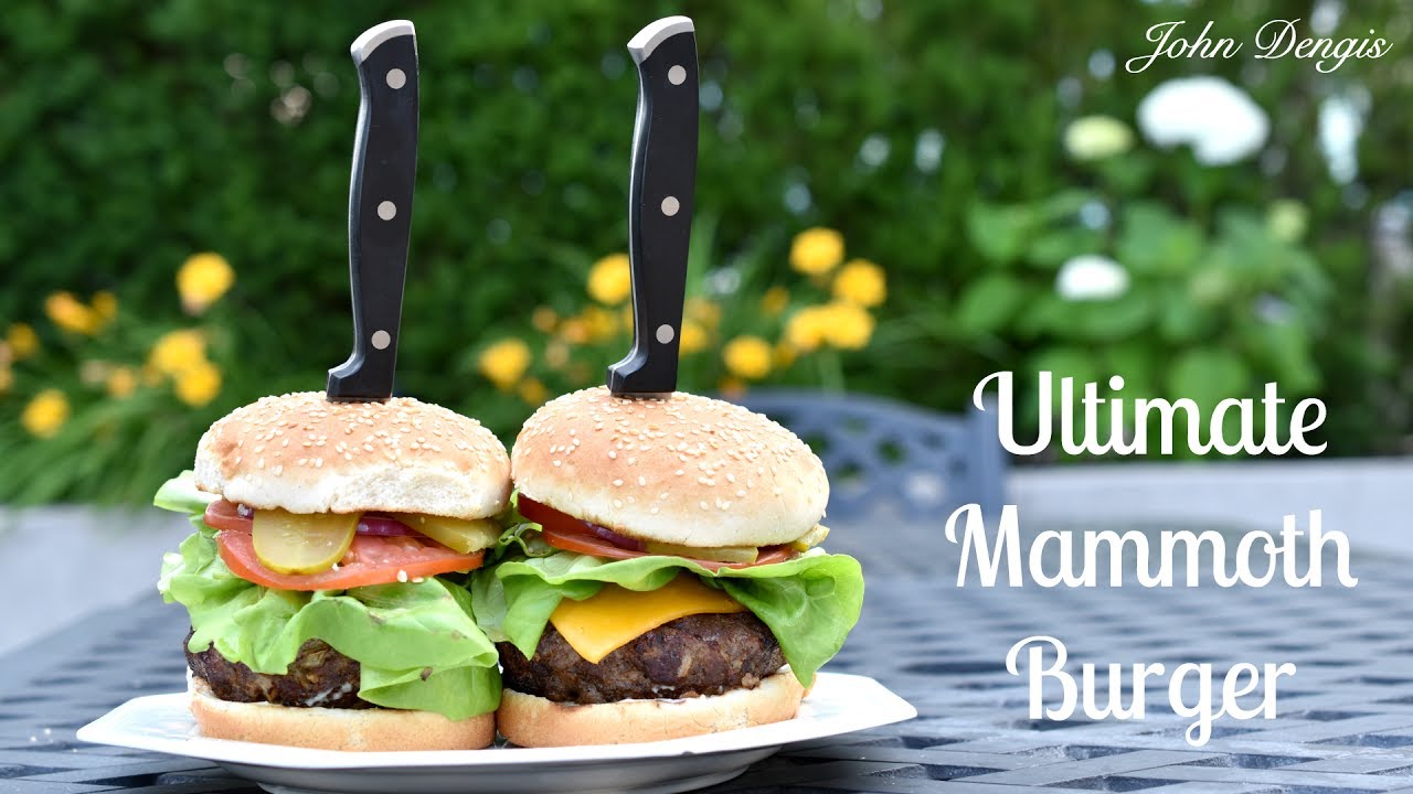 Ultimate Mammoth Burger - YouTube