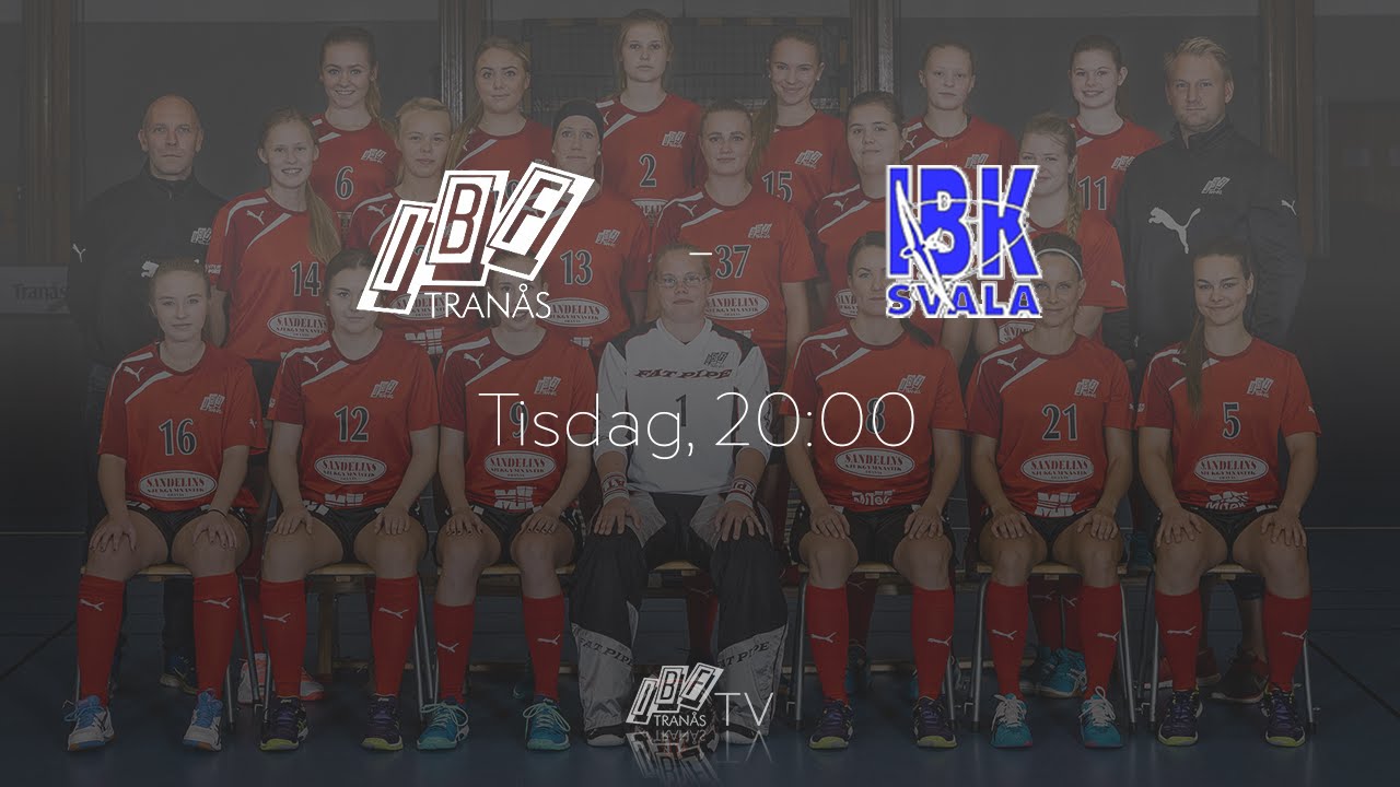 IBF Tranås Dam - IBK Svala - YouTube