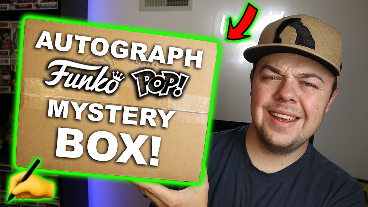 EPIC Autograph Funko Pop Mystery Box! (Exclusive Unboxing) - YouTube