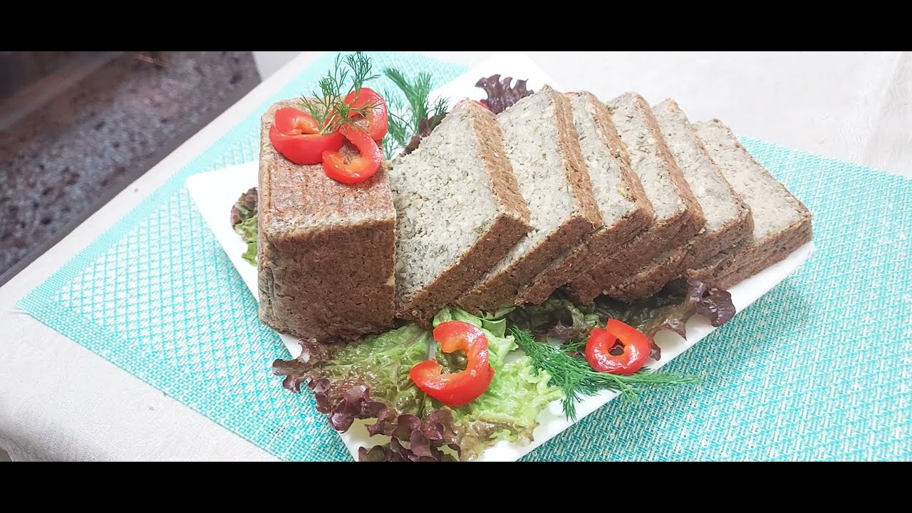 Drob cu ciuperci și linte de post, fără gluten 303 #otiliadumitrescu # ...