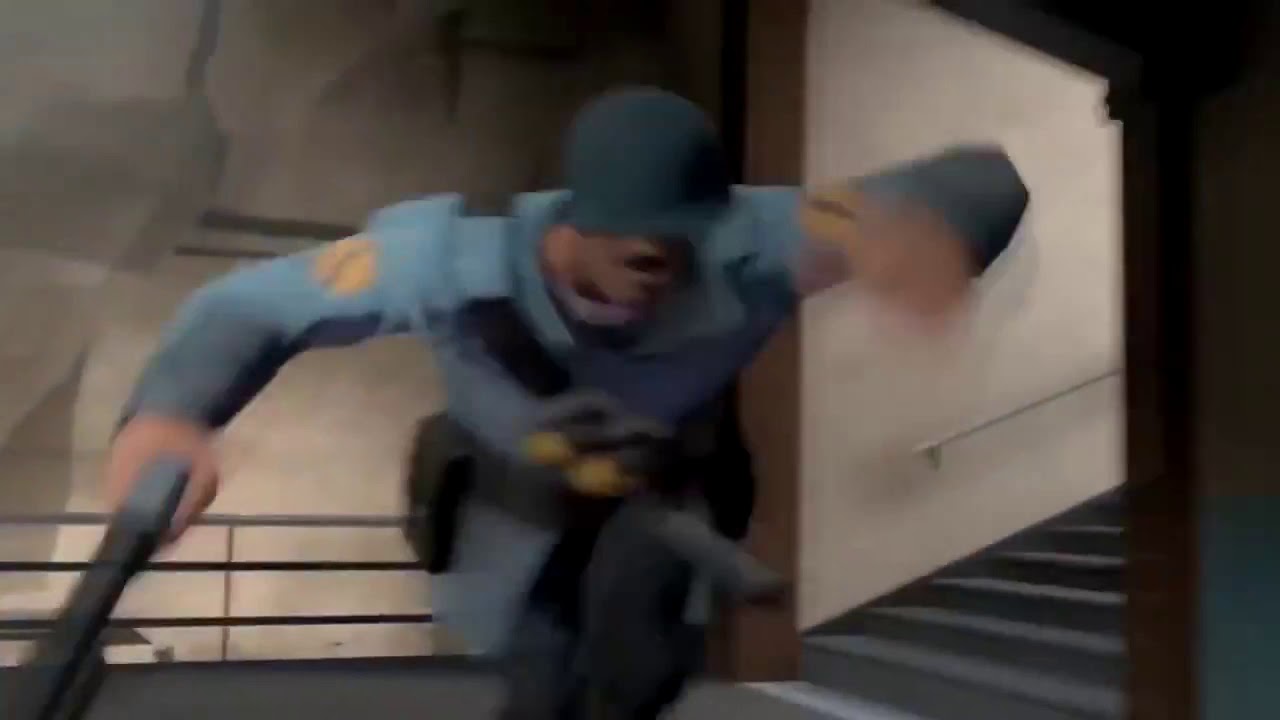 A man has fallen into the river in LEGO City but in TF2 - YouTube