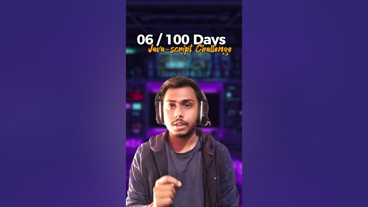 Java-script Variable Declaration Rules | 06/100 Day Javascript Challenge - YouTube