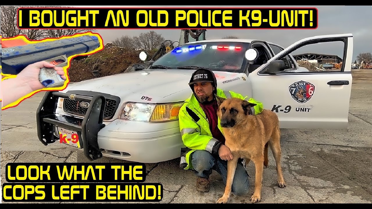 I bought an Old Police K9 UNIT! Look What The Cops Left Behind! - YouTube