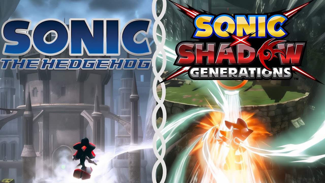 Shadow Generations vs sonic 06 kingdom valley comparison - YouTube