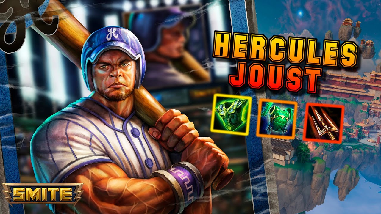 HERCULES, FALLANDO COMBOS - Smite Ranked Joust S10 - YouTube