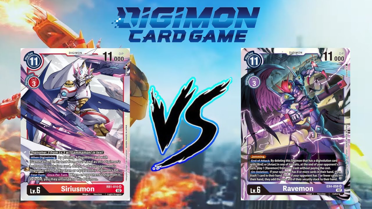 Digimon TCG | Duelos Narrados | Ravemon vs Gammamon. - YouTube