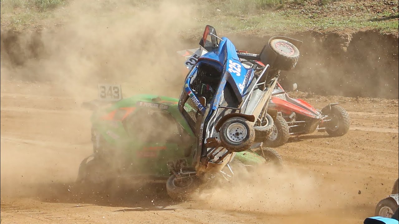 Best of CarCross 2024 / Big Crashes / Show / Flat out - YouTube