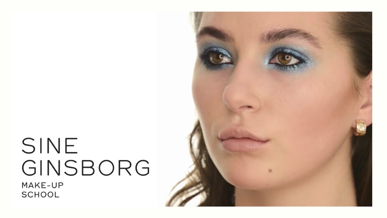 Nytårs Make-up - Sine Ginsborg Make-up School - YouTube